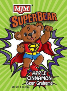 MJM Whole Grains - Apple Cinnamon Bear Grahams | Food Service ...