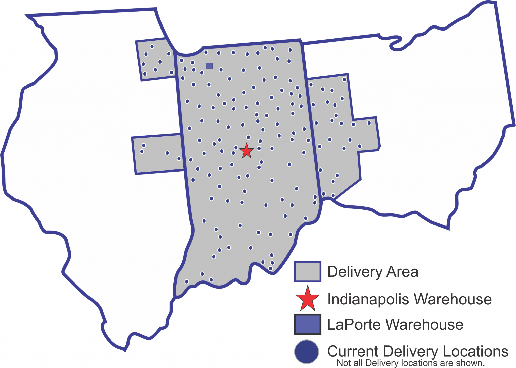 Delivery Area School Listings | Food Service Distribution